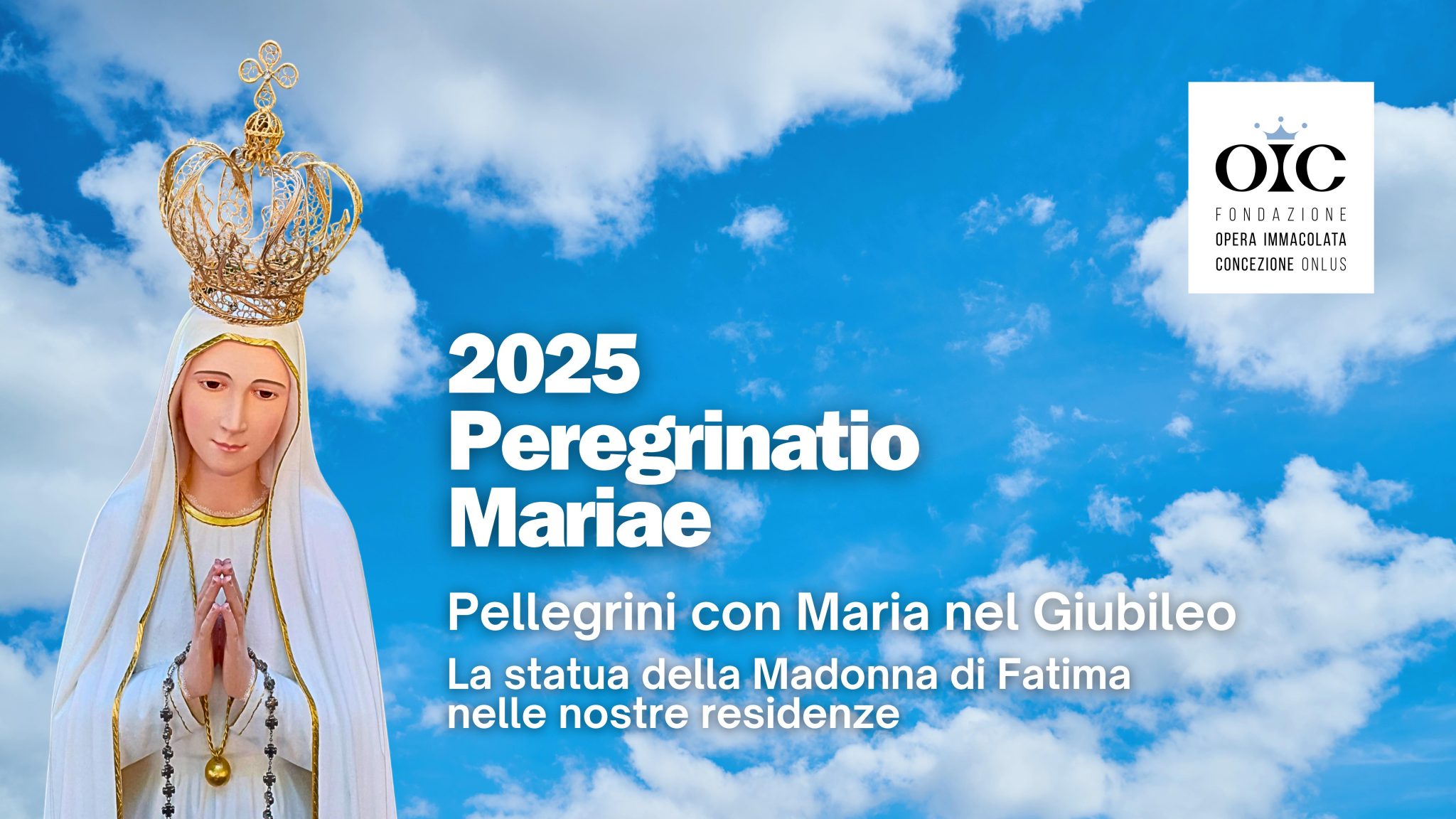 Peregrinatio Mariae - Maggio 2025. La statua della Madonna di Fatima nelle residenze della ...
