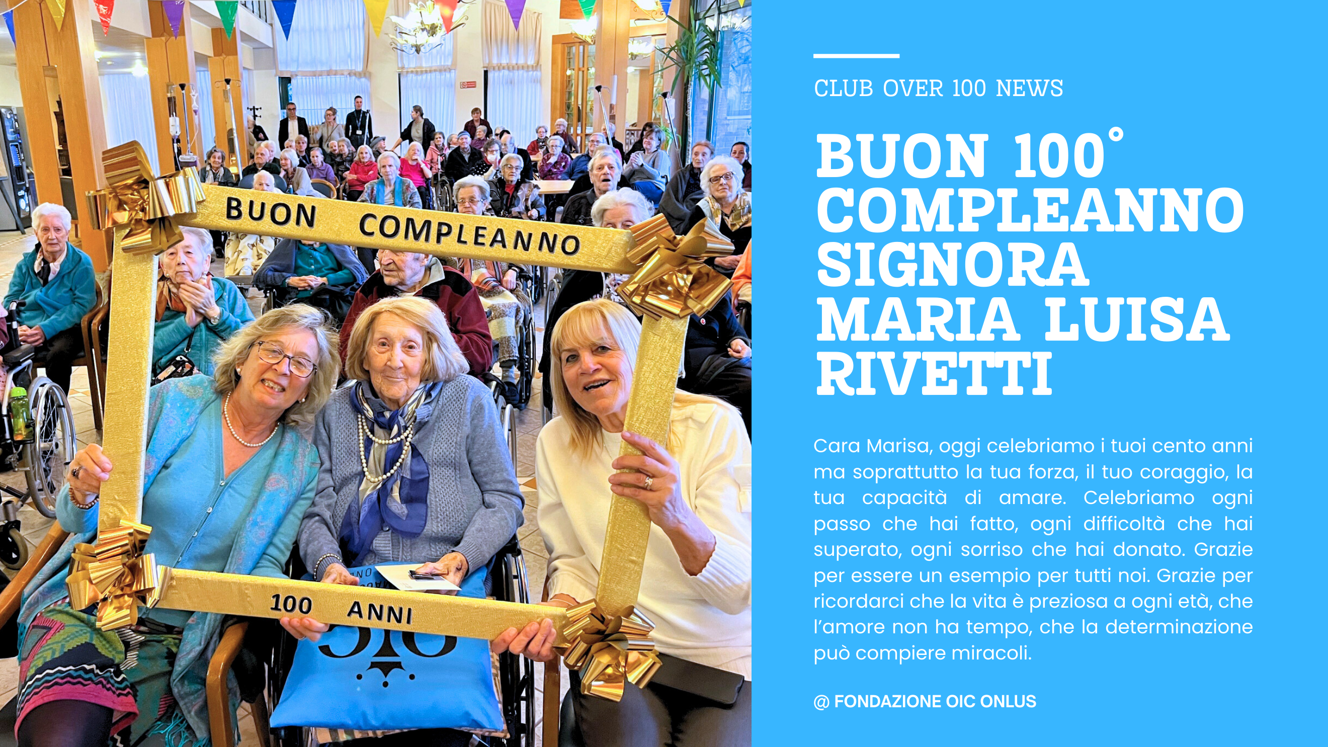 Fondazione OIC Onlus e il 2026 dei nuovi record: giovedì 15 gennaio ...